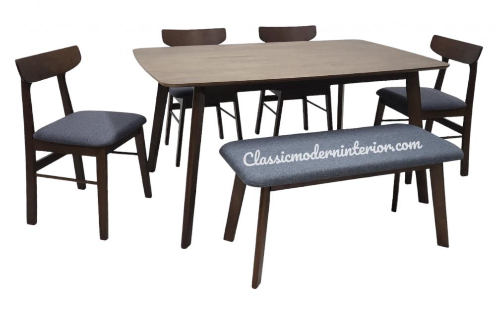 Tottori Dining Set 6-seater | ClassicModern